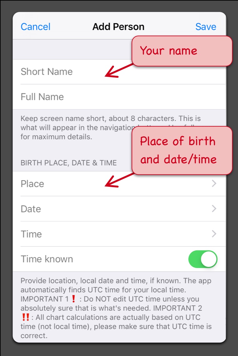 Accurate natal or birth chart calculator software