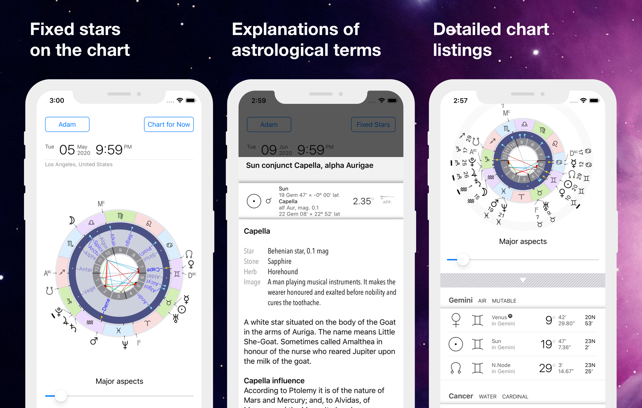 Time Nomad FREE astrology app for iPhone and iPad