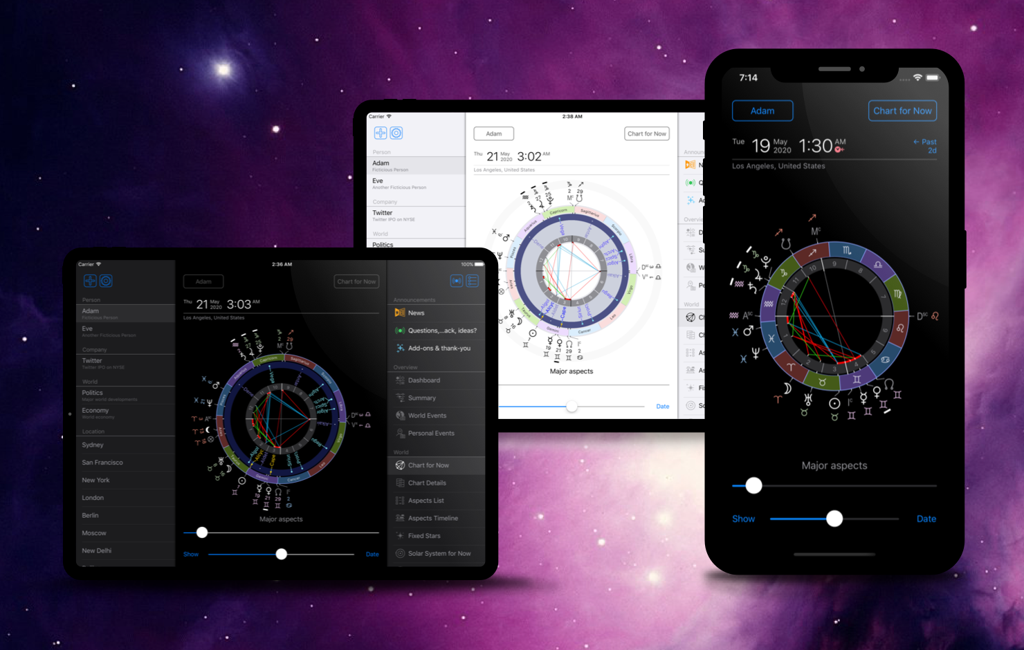 Time Nomad FREE astrology app for iPhone and iPad